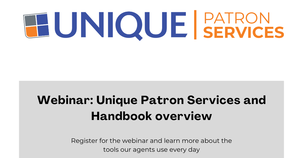 Unique’s Secret for Great Patron Service - Unique Library