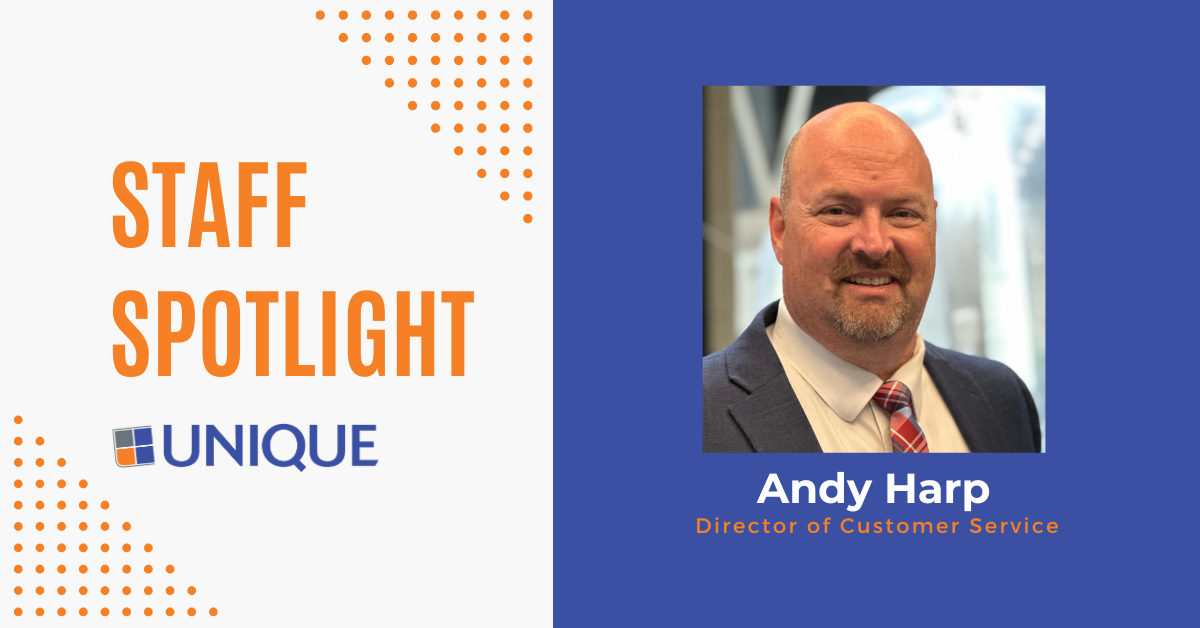 Staff Spotlight: Andy Harp - Unique Library